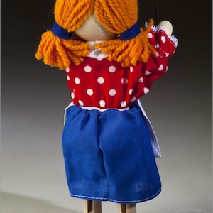Cute Maria – Wooden String Puppet | Easy-to-play Marionette With a ...