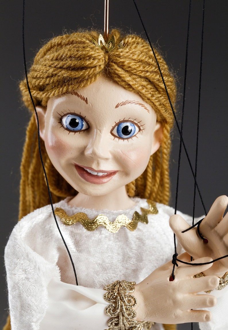 Princess Annie Awesome String Puppet Handmade in Small - Etsy
