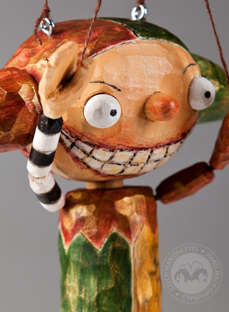 Justina Wooden String Puppet by Czech Marionettes | Etsy