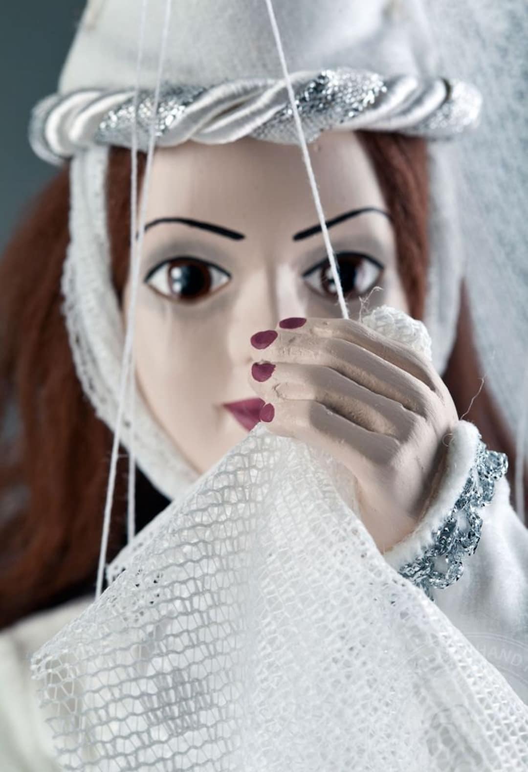 White Lady - a Beautiful Marionette Puppet | an Original Hand-made Toy ...