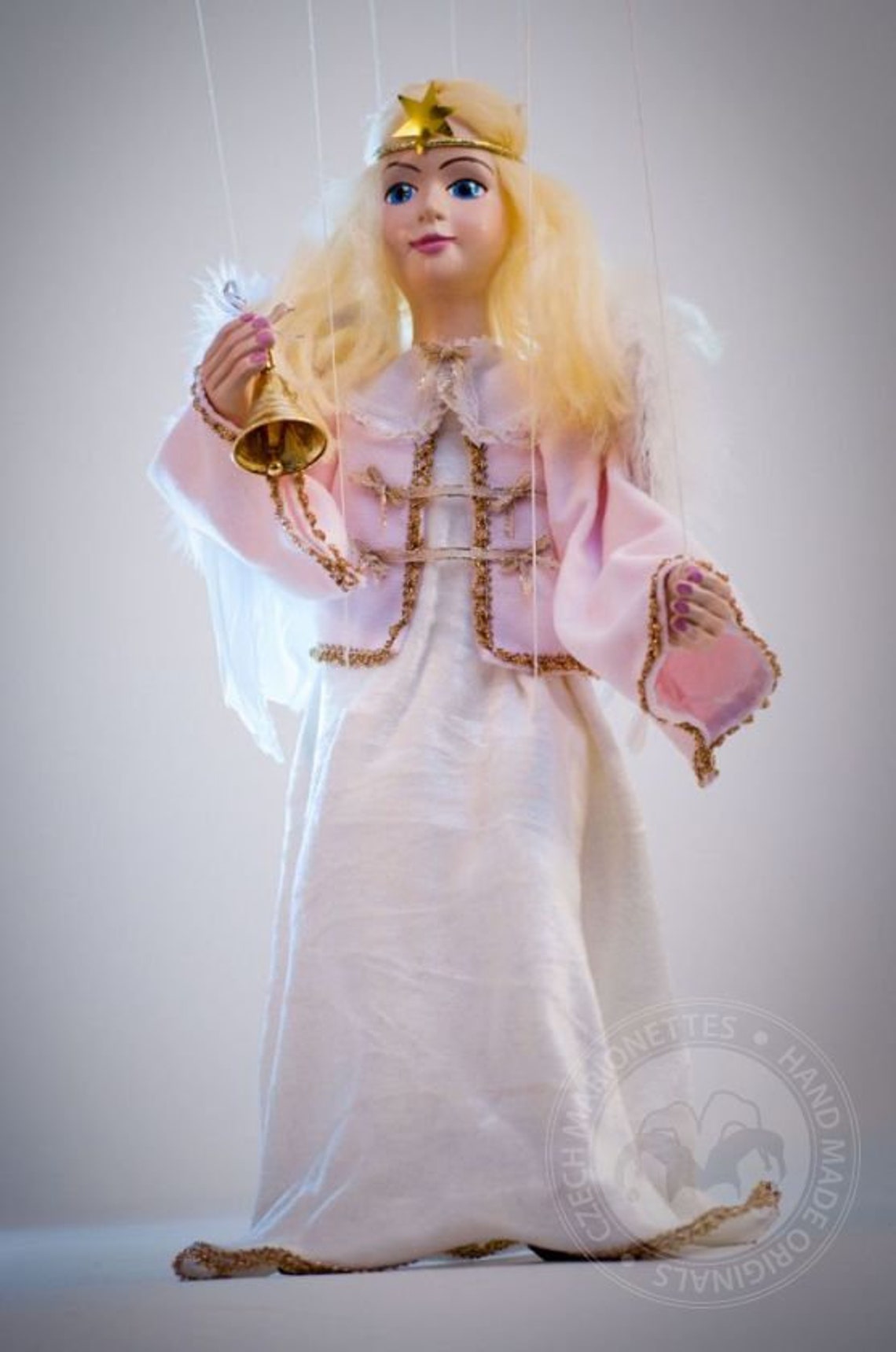 The Angel – Cute and Tender Marionette From Czech Republic - Etsy