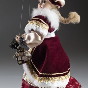 Awesome Countess Annie – 13" String Puppet of Tender Blonde in Richly ...