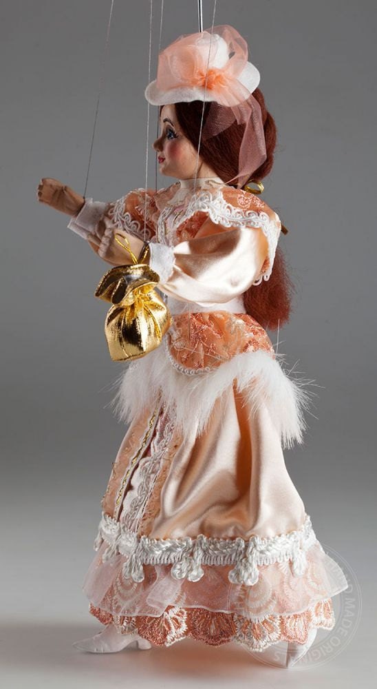 Countess Rose Marionette - Czech Handmade String Puppet - Etsy