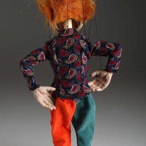 Cheeky Clown, 19 (45 Cm) Inches Hand-made Marionette Puppet - Etsy
