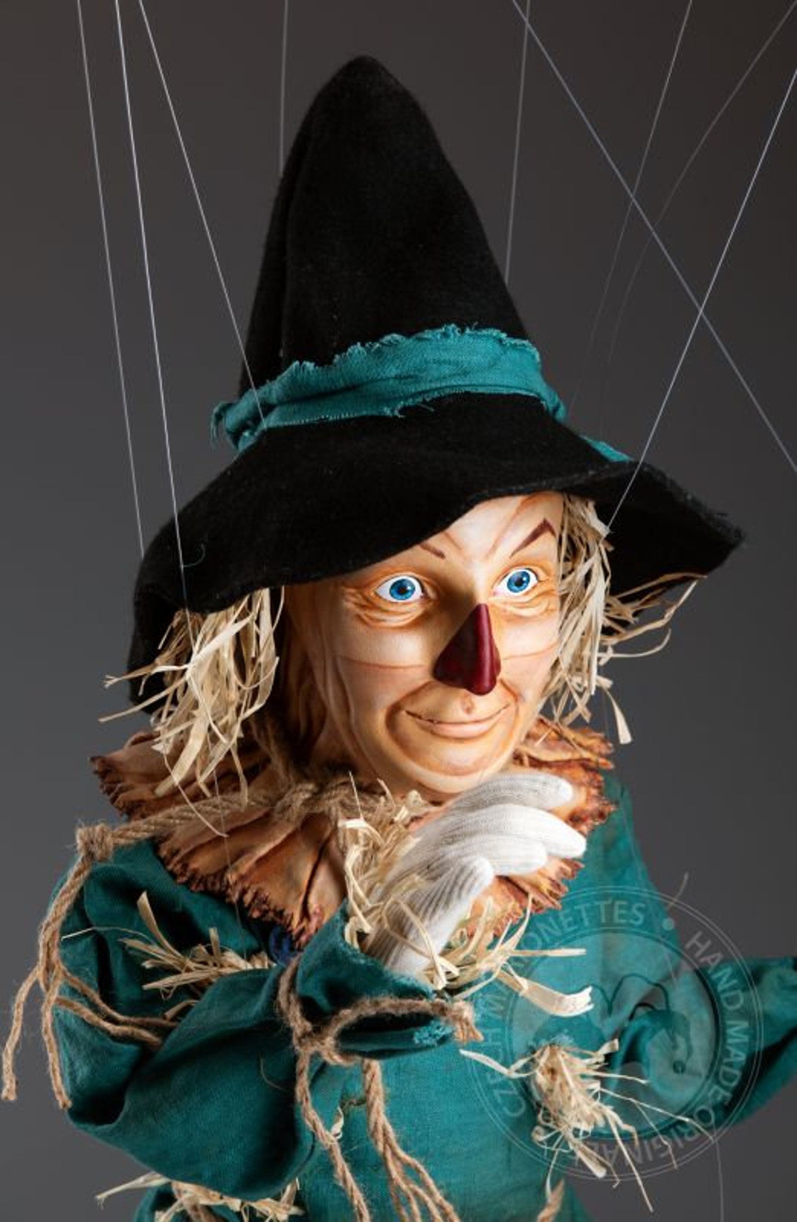 Scarecrow - Custom Marionette From ''wizard of Oz'' Movie - Etsy