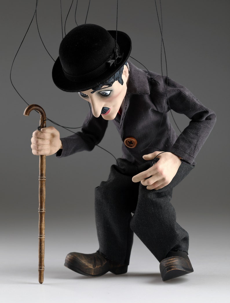 Charlie Chaplin Czech Marionette Puppet - Etsy