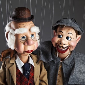 Mr. Bluster – Replica of Famous Marionette From US TV Show From 50' - Etsy