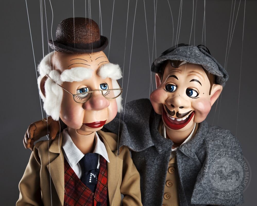 Mr. Bluster – Replica of Famous Marionette From US TV Show From 50' - Etsy