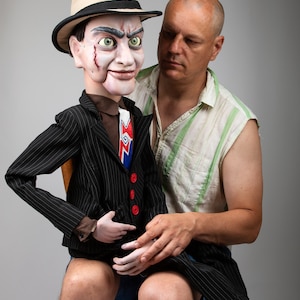 Scarface - Ventriloquist Puppet Dummy on a Professional Level - Etsy