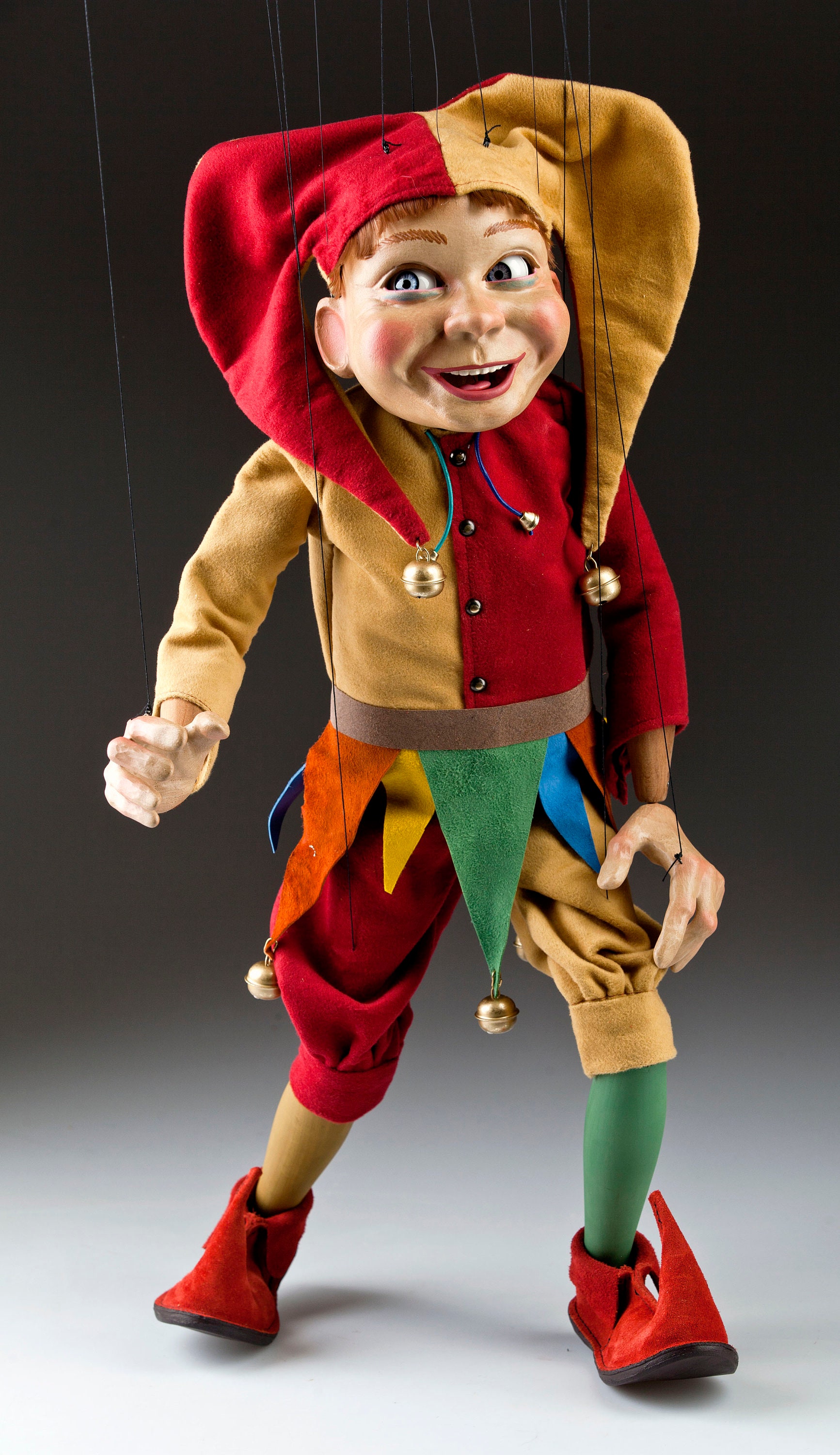 Jester Czech Marionette Puppet - Etsy UK