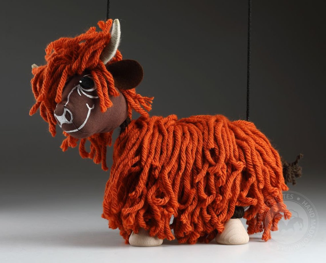 Buffalo - Pepino Soft Handmade Puppet - Etsy