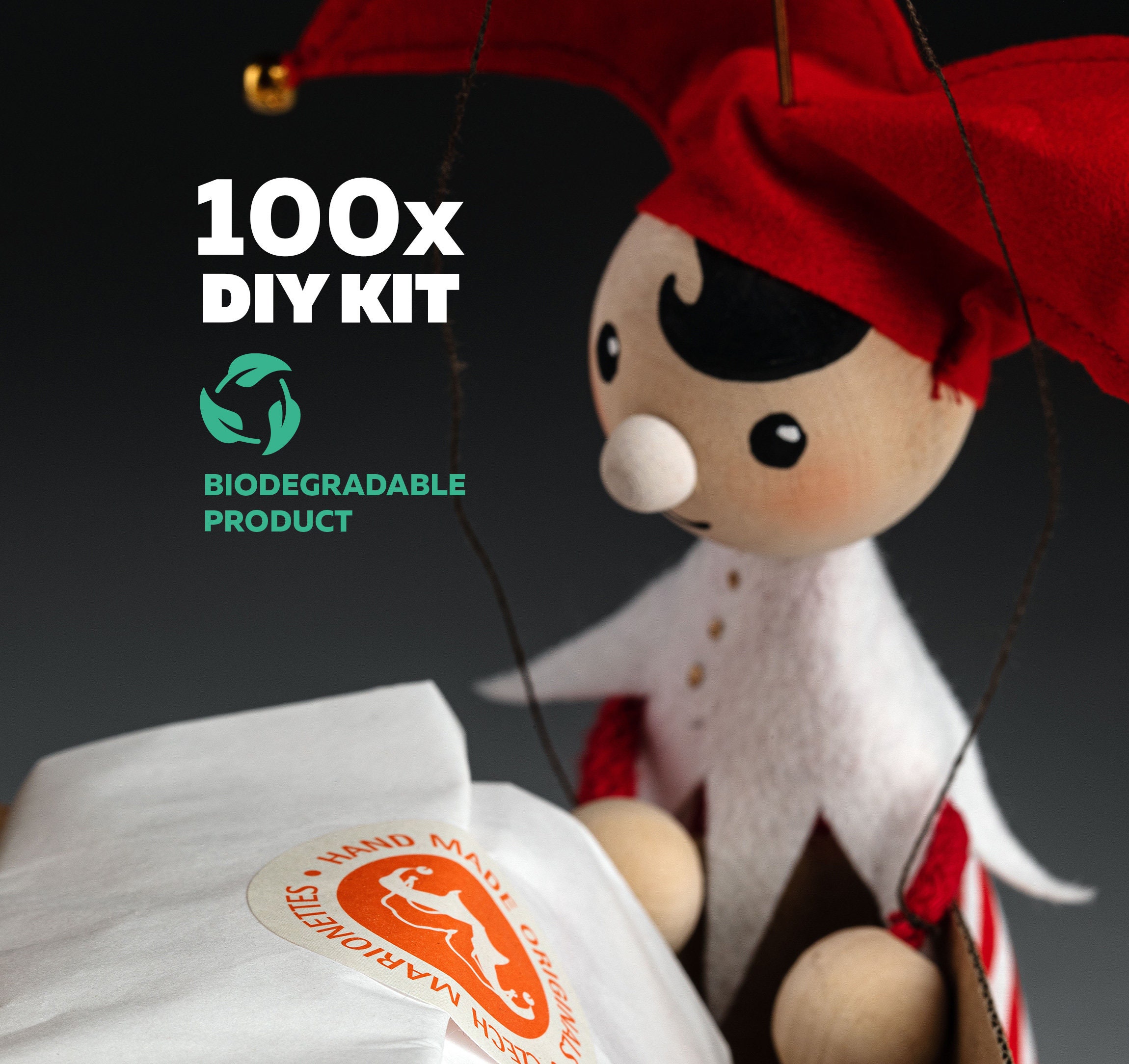 Wooden Marionette Kit