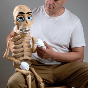 Donnie - the Ultimate Ventriloquist Puppet Skeleton - Etsy