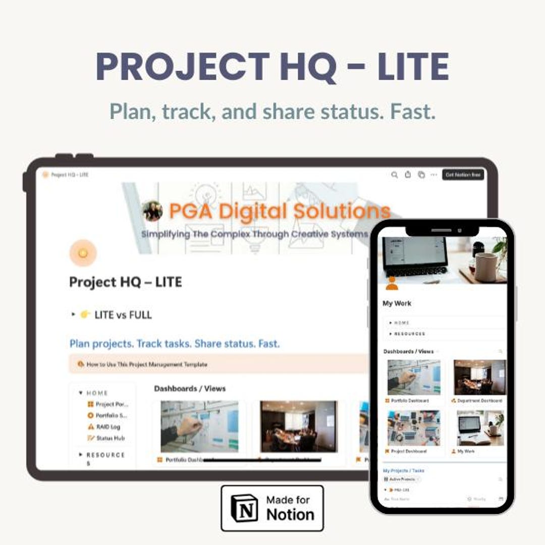 Project HQ – LITE - Etsy
