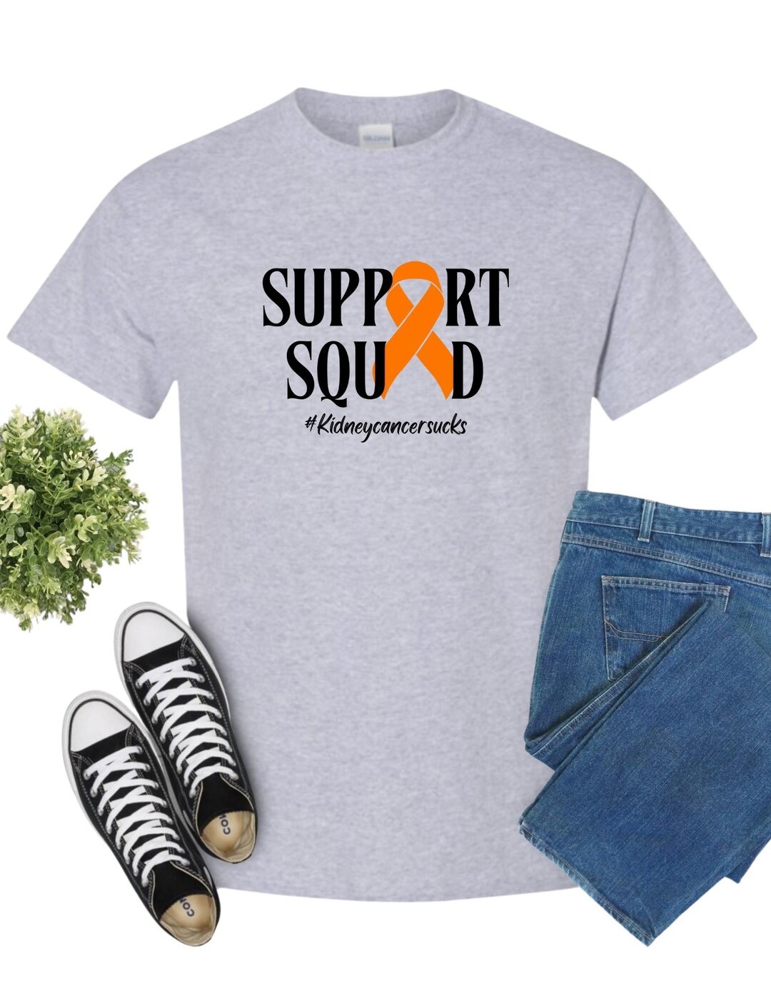 Support Squad Kidney Cancer Awareness Shirt - Etsy