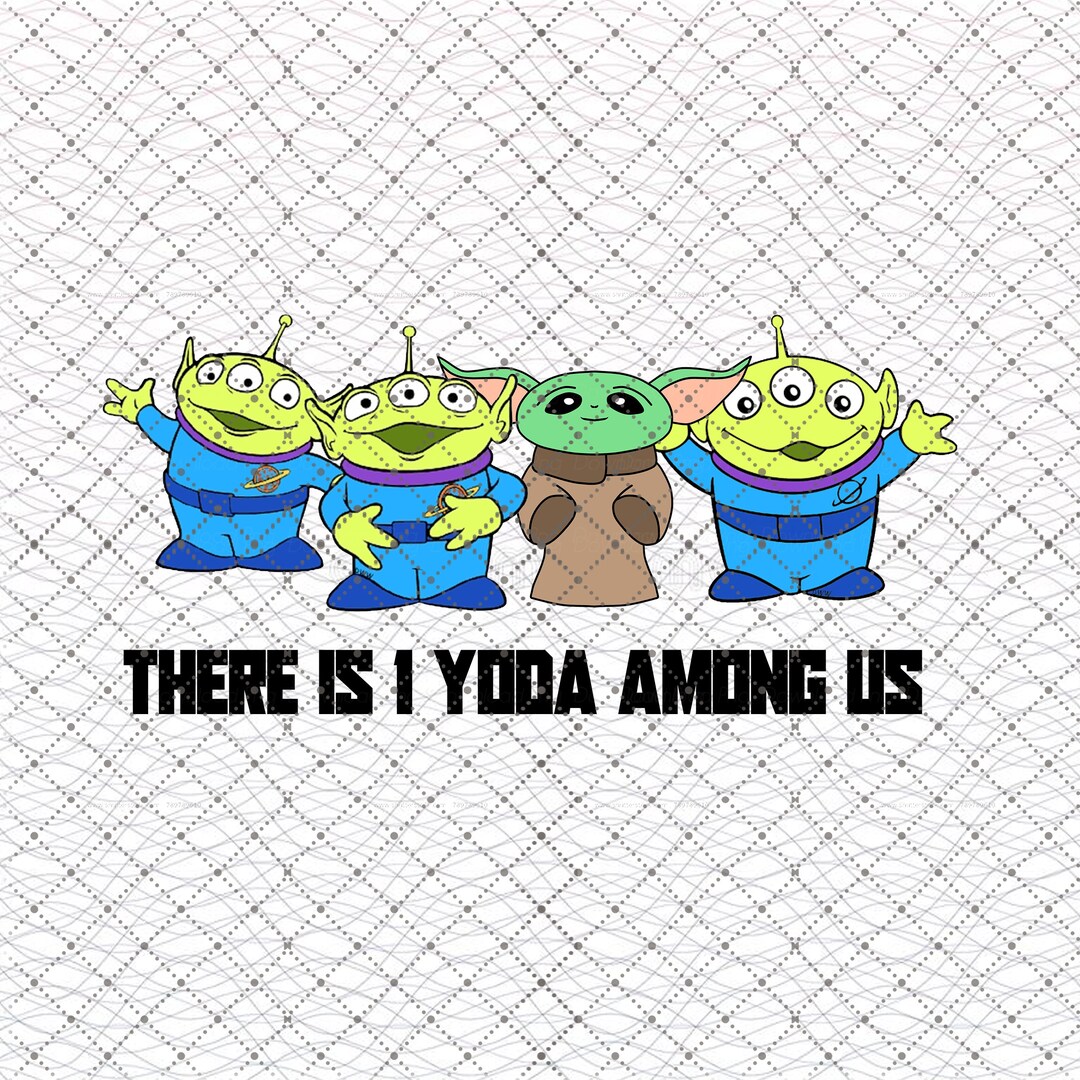 Toy Story Little Green Aliens There is Yoda Among Us Png, Mando Png ...