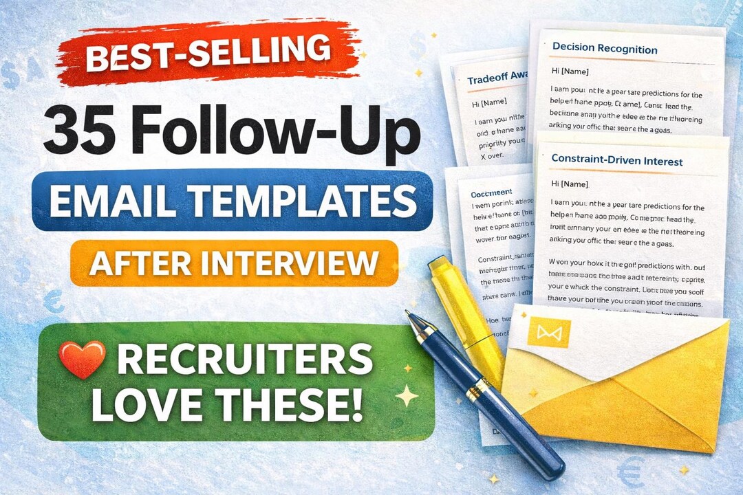 35 Job Application Follow-up Emails That Don’t Sound Generic or AI - Etsy