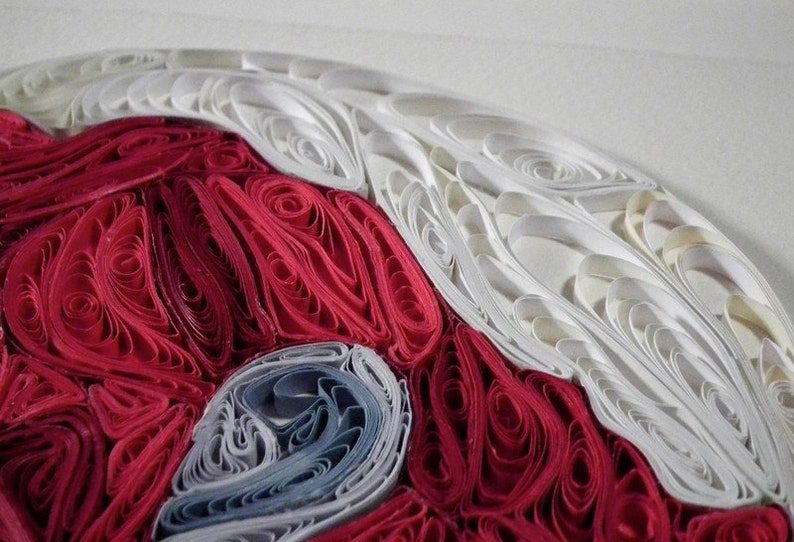 Quilled Neck and Head, Fine Art Anatomical Diagram, Framed Quilled Fine ...