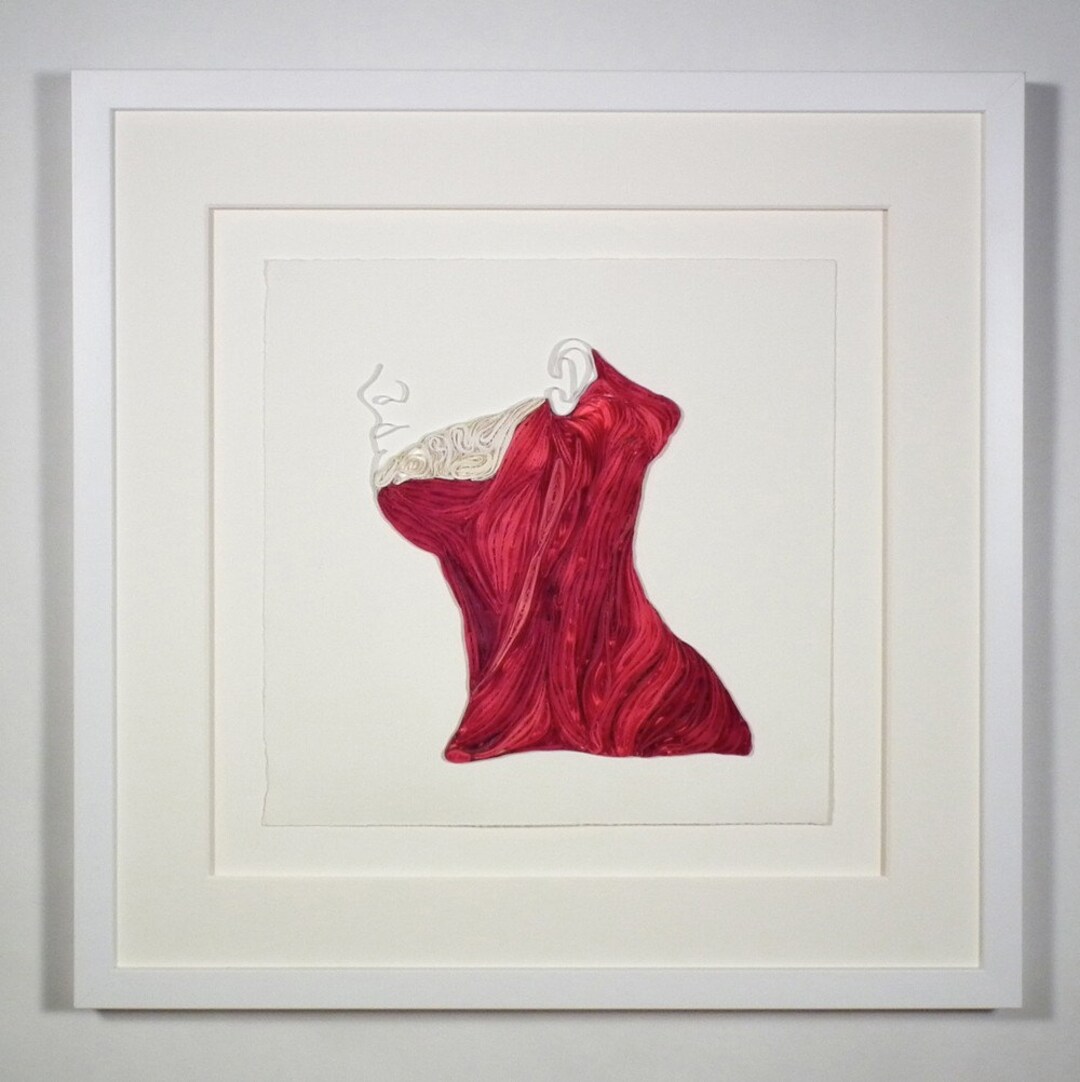 Quilled Anatomical Neck, Fine Art Anatomical Diagram, Framed Quilled ...