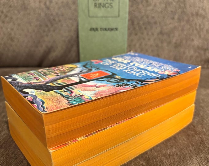 1965 Lord of the Rings Boxed Set Ballantine Books Authorized Edition ...