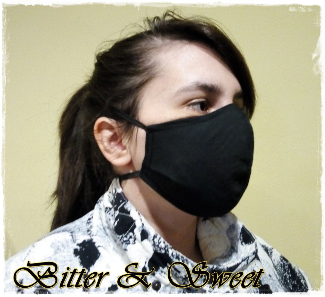 Pack of 3 Units Face Mask Adapted to the Shape of the Face -bitter ...