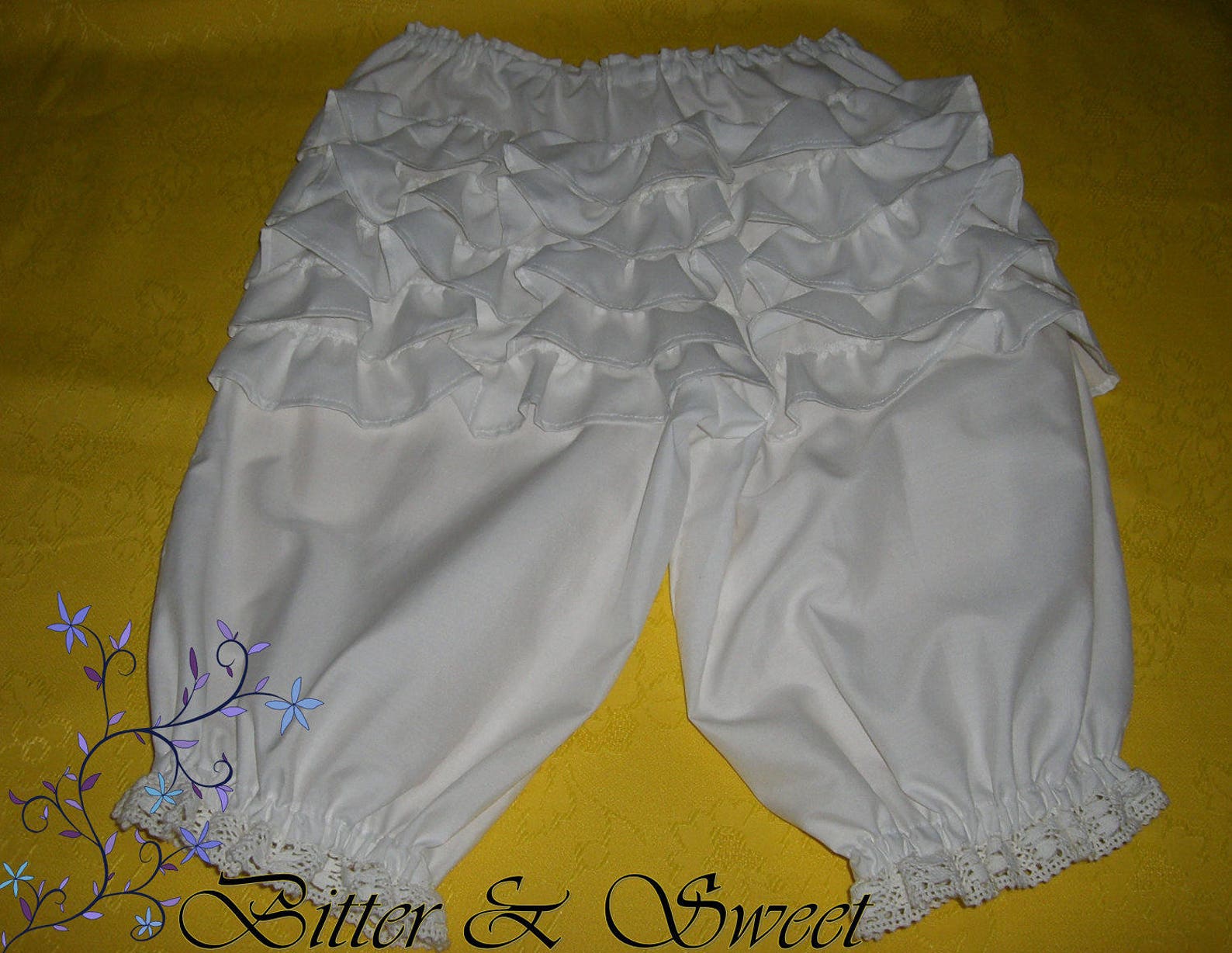 Long Bloomers XS-S-M-L lolita steampunk burlesque belle | Etsy