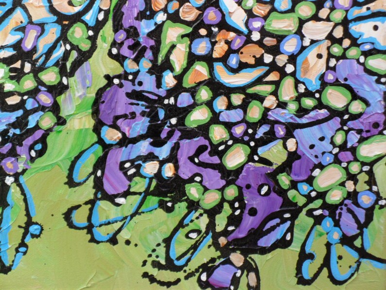 Flourish...an Original Abstract Sara Larson Art Painting - Etsy