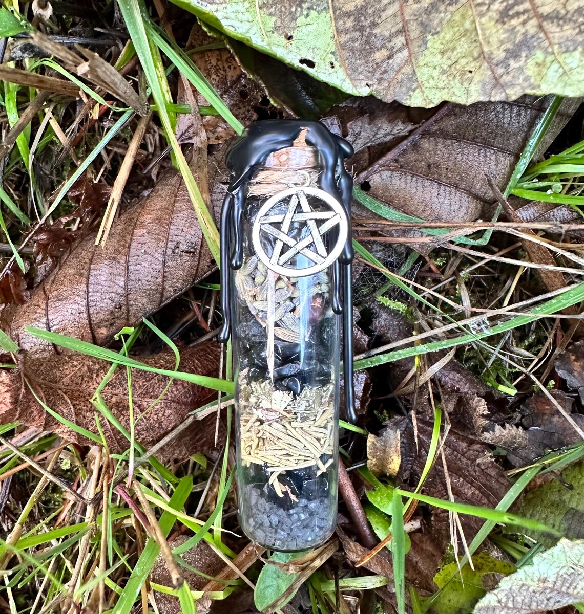 Protection Spell Jar — Web of Protection - Etsy