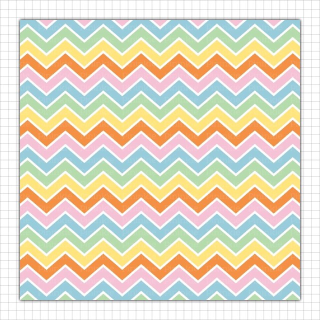 Rainbow Digital Paper Candy Stripe Digital Scrapbooking | Etsy
