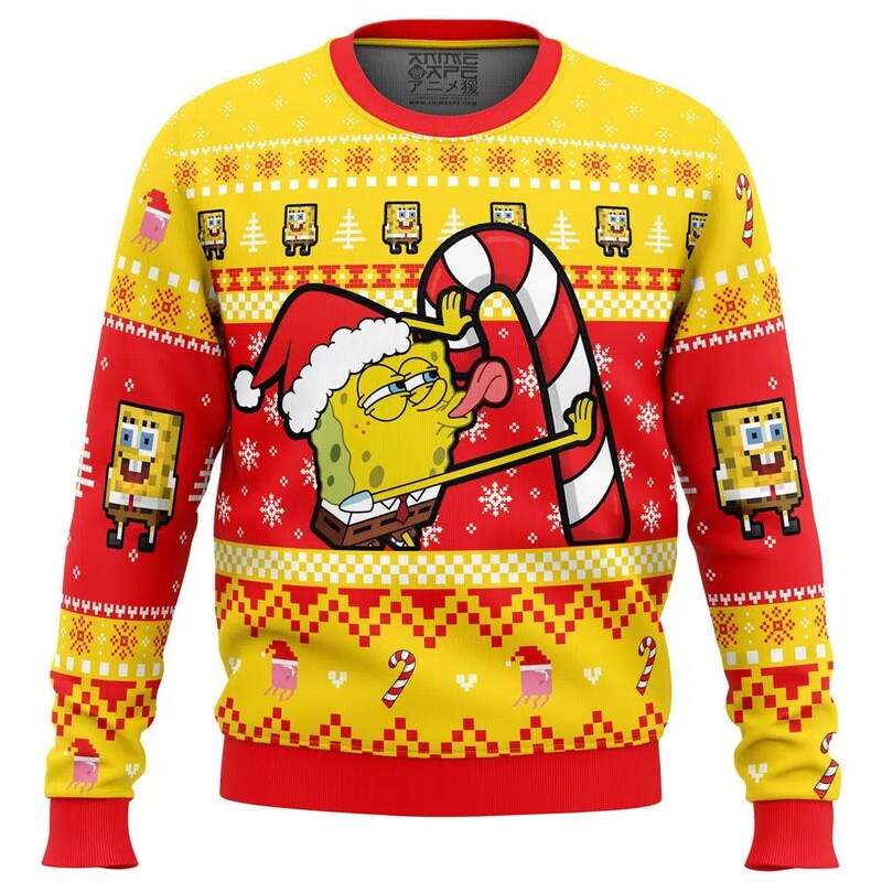 Spongebob Ugly Sweaters - Etsy