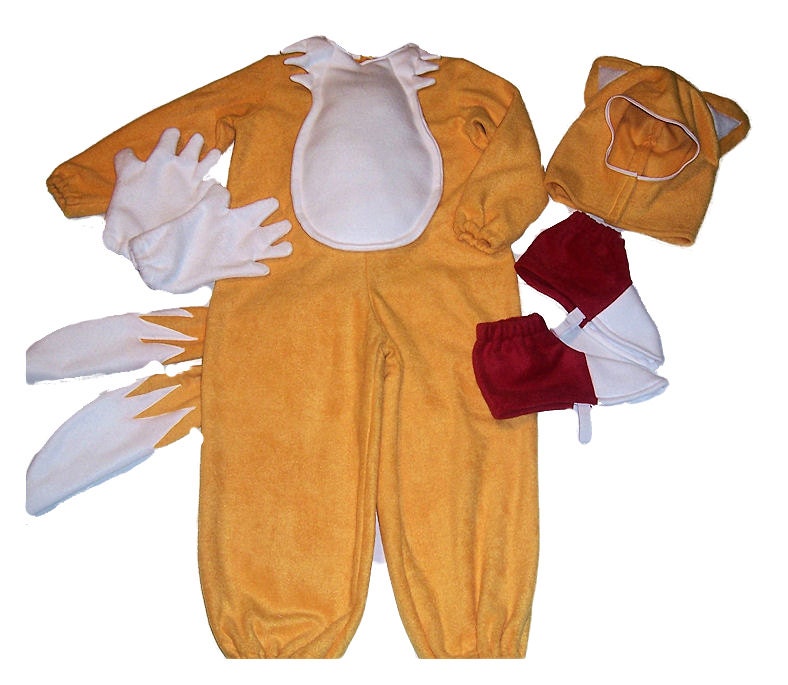 Sonic The Hedgehog Tails Costume