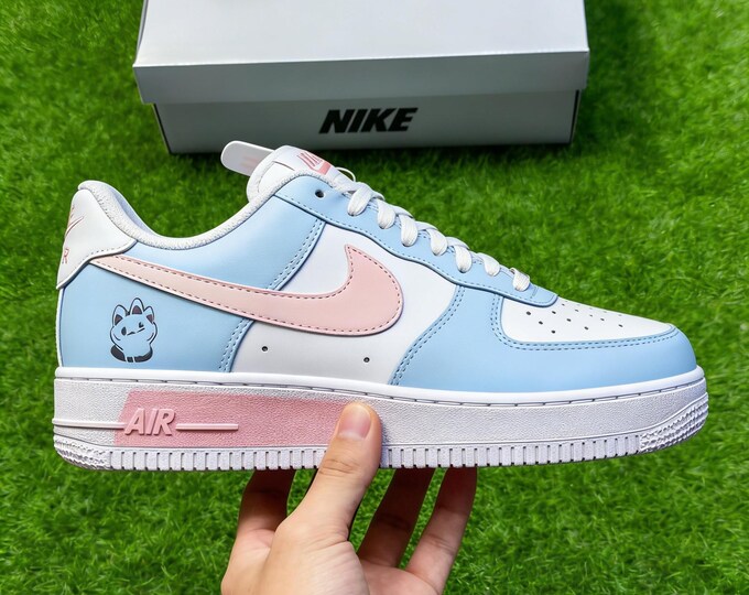 Custom Nike Air Force 1s the Powerpuff Girls Women's White Custom Cute ...