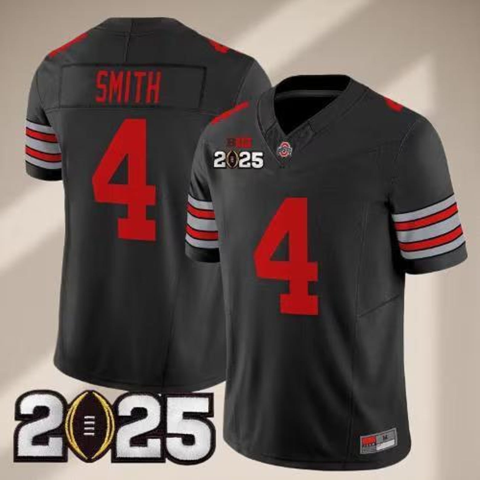 Heritage Stripe 2025 CFP Final Patch Vapor Limited Jersey, FOOTBALL ...