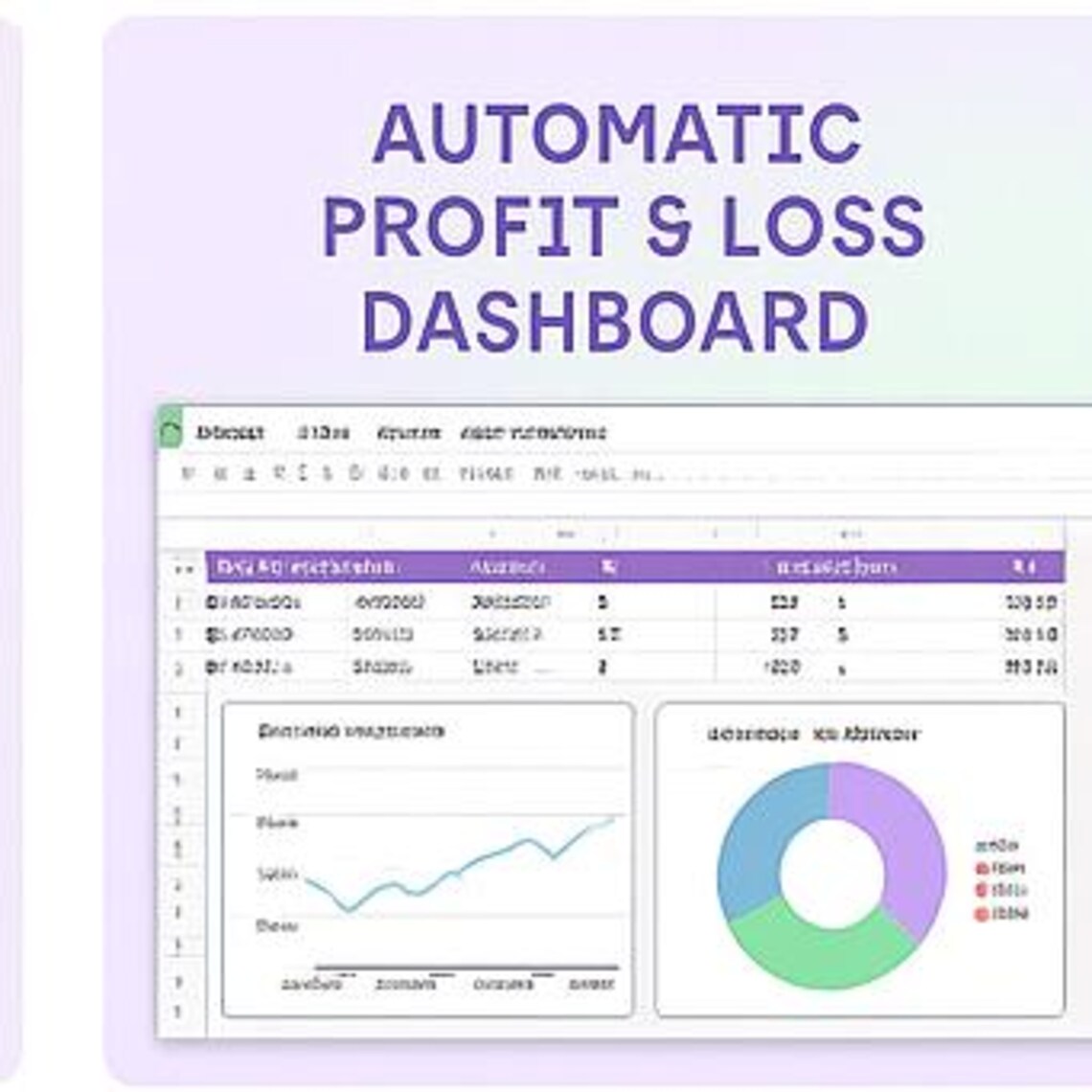 Home Bakery Expense Tracker | Small Business Finance Spreadsheet ...
