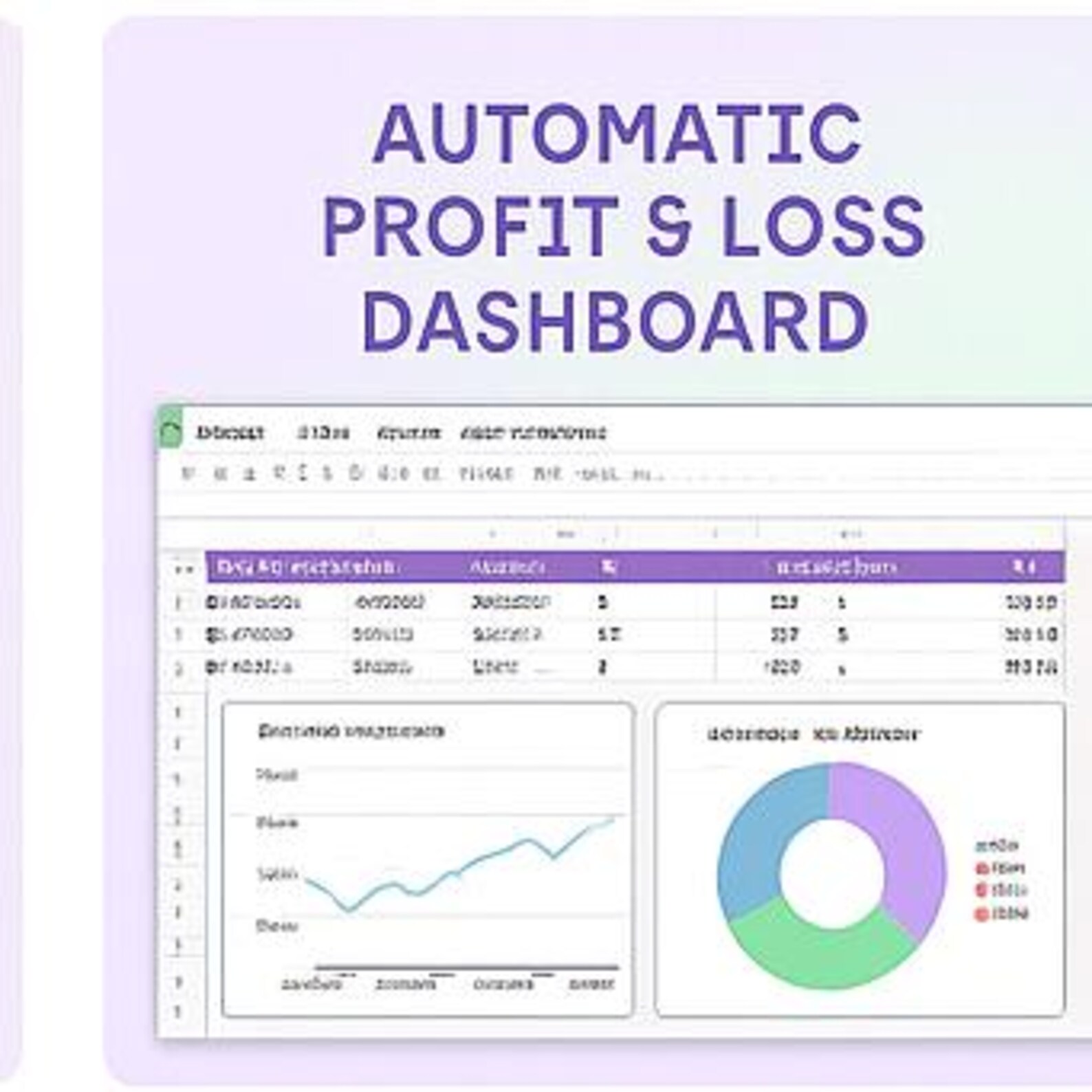 Home Bakery Expense Tracker | Small Business Finance Spreadsheet ...