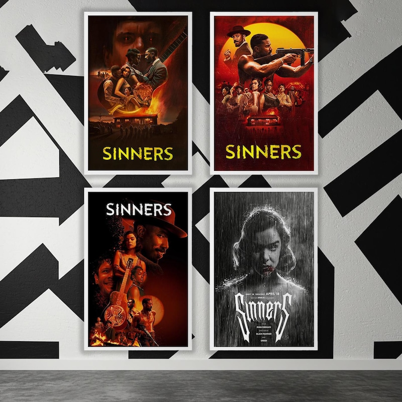 Sinners Movie [poster - Etsy