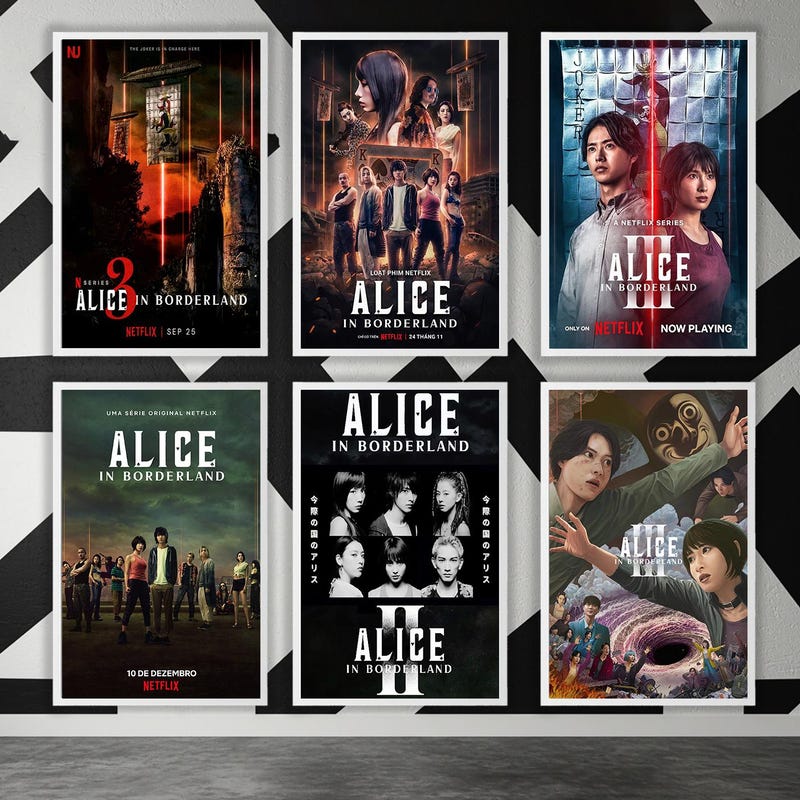 Alice in Borderland Poster - Etsy