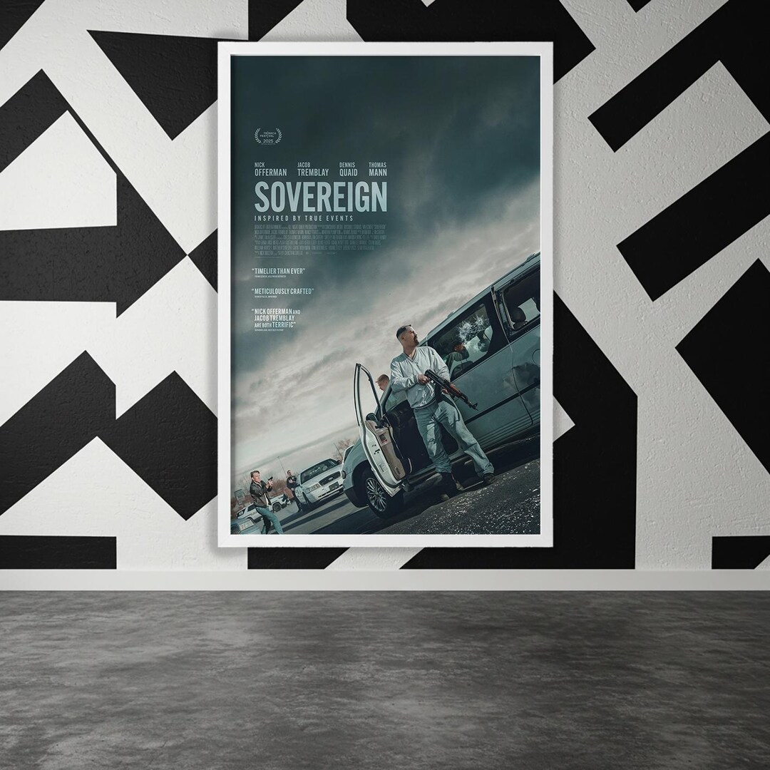 Sovereign (2025) Movie Poster| Canvas Print| Wall Art| Poster for Gift ...