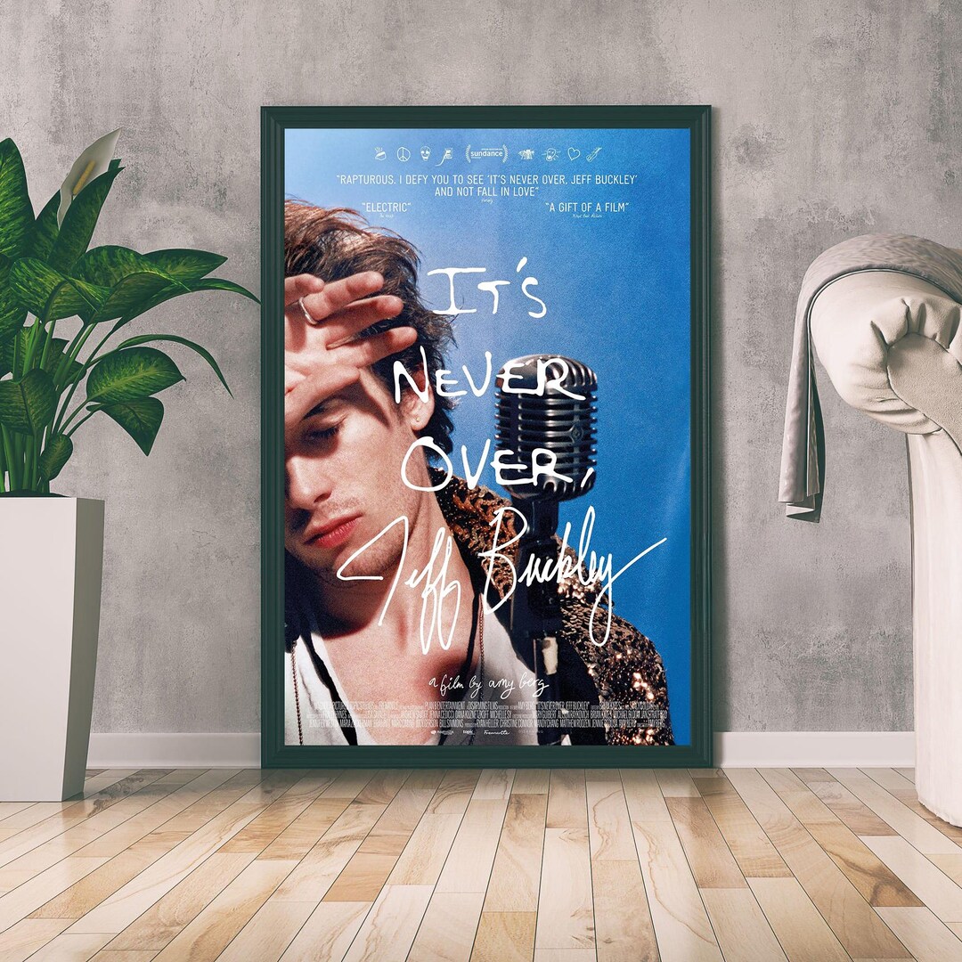 It's Never Over, Jeff Buckley Movie Poster, Fantasy Movie Print, Movie ...