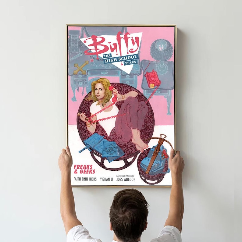 Buffy the Vampire Slayer Movie Poster, Fantasy Movie Print, Film Lover ...