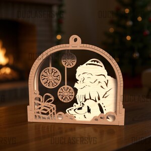 Christmas Arch Ornament SVG Bundle, Laser Cut Files (digital Download ...