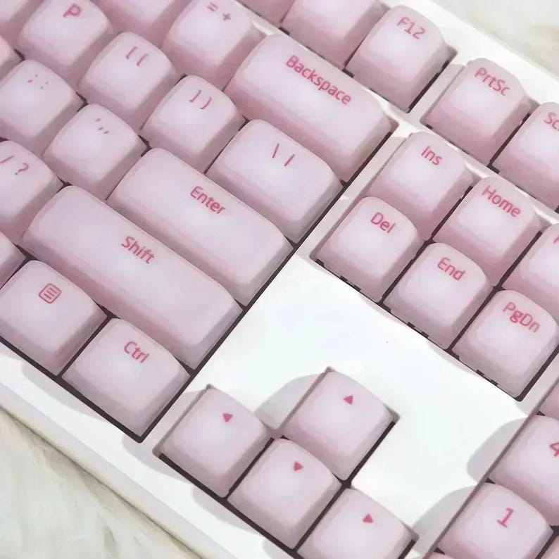 Soft Pudding Jelly Keycap Set Cherry Profile | 113 Translucent PC ...