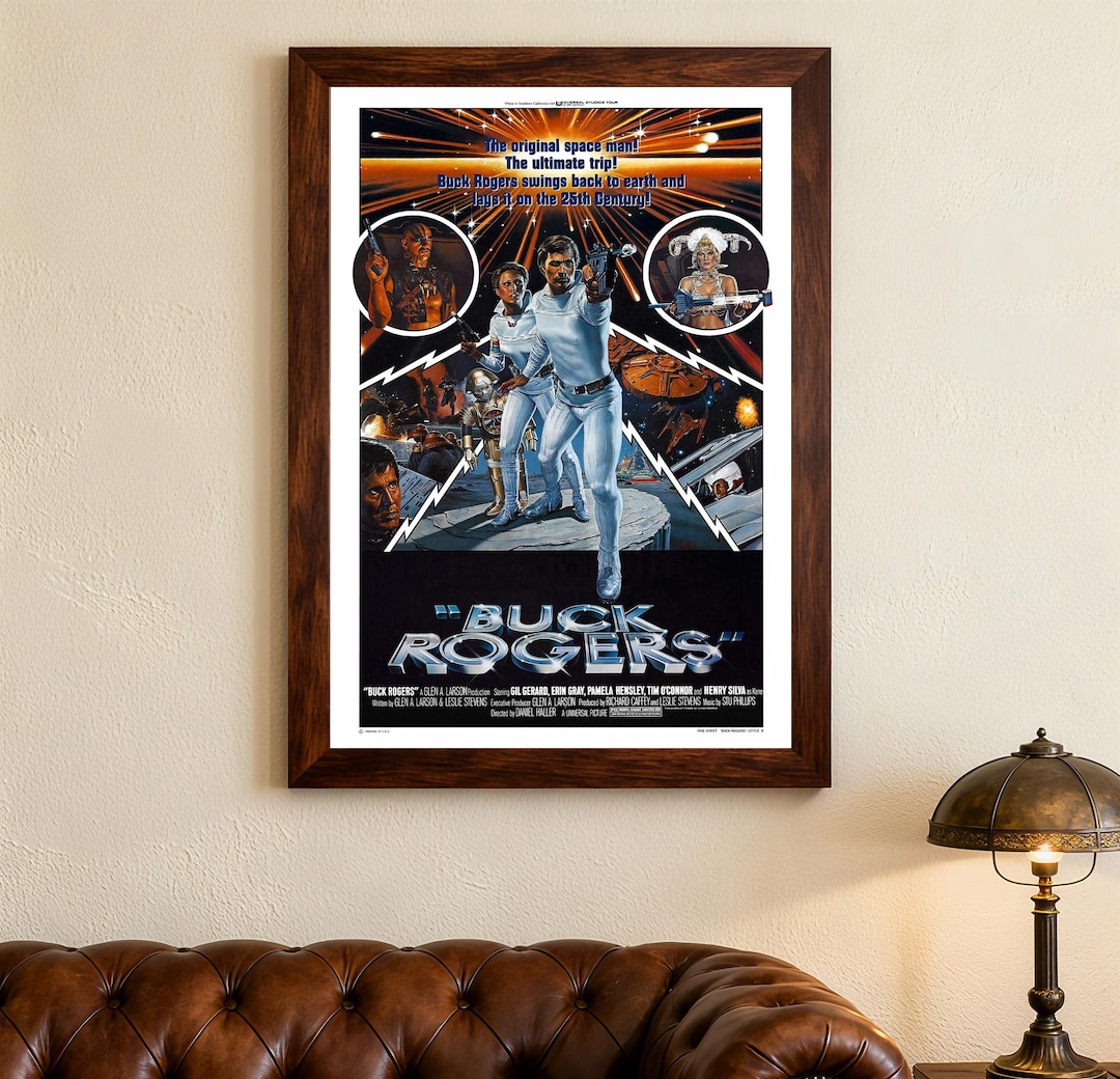 Buck Rogers Movie Poster Buck Rogers in the 25th Century Poster，canvas ...