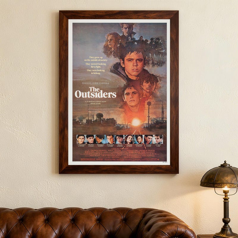 The Outsiders Movie Poster - Etsy