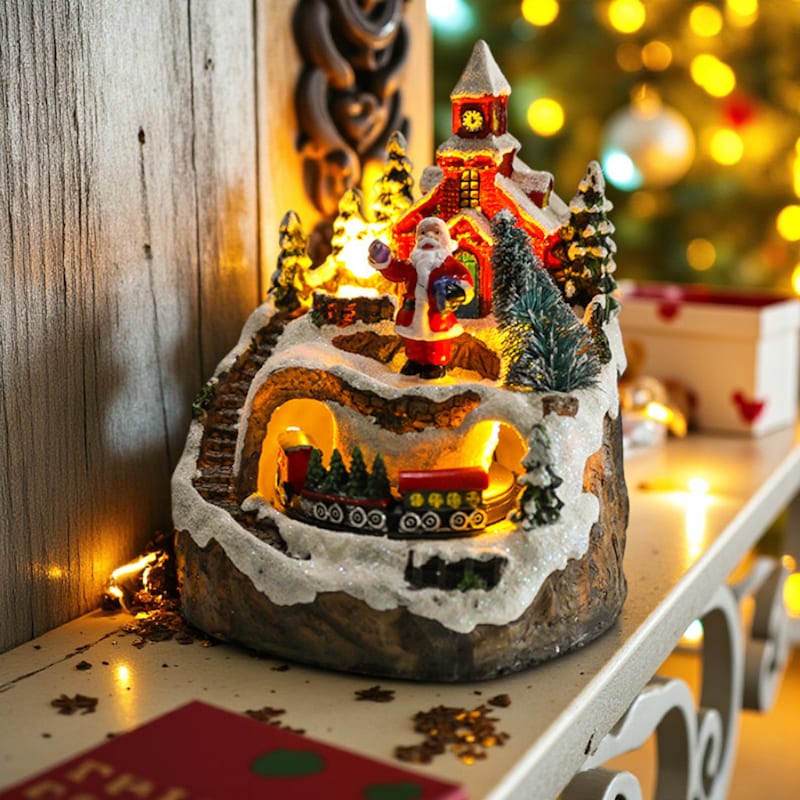 Winter Village Music Box - Etsy