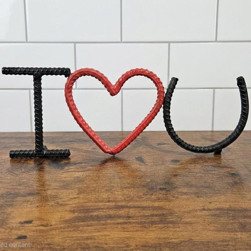 Rebar Art - Etsy