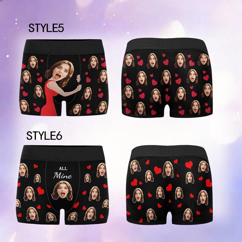 Custom Anniversary Gift,personalized Mens Face Boxer Briefs,customized ...