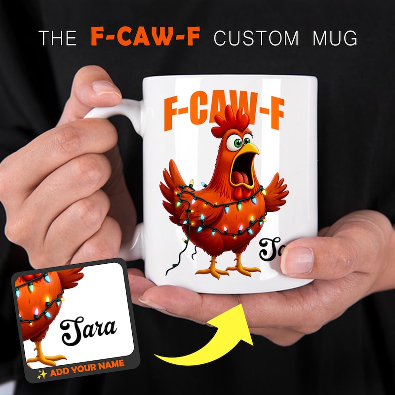 F Caw F Coffee Mug - Etsy