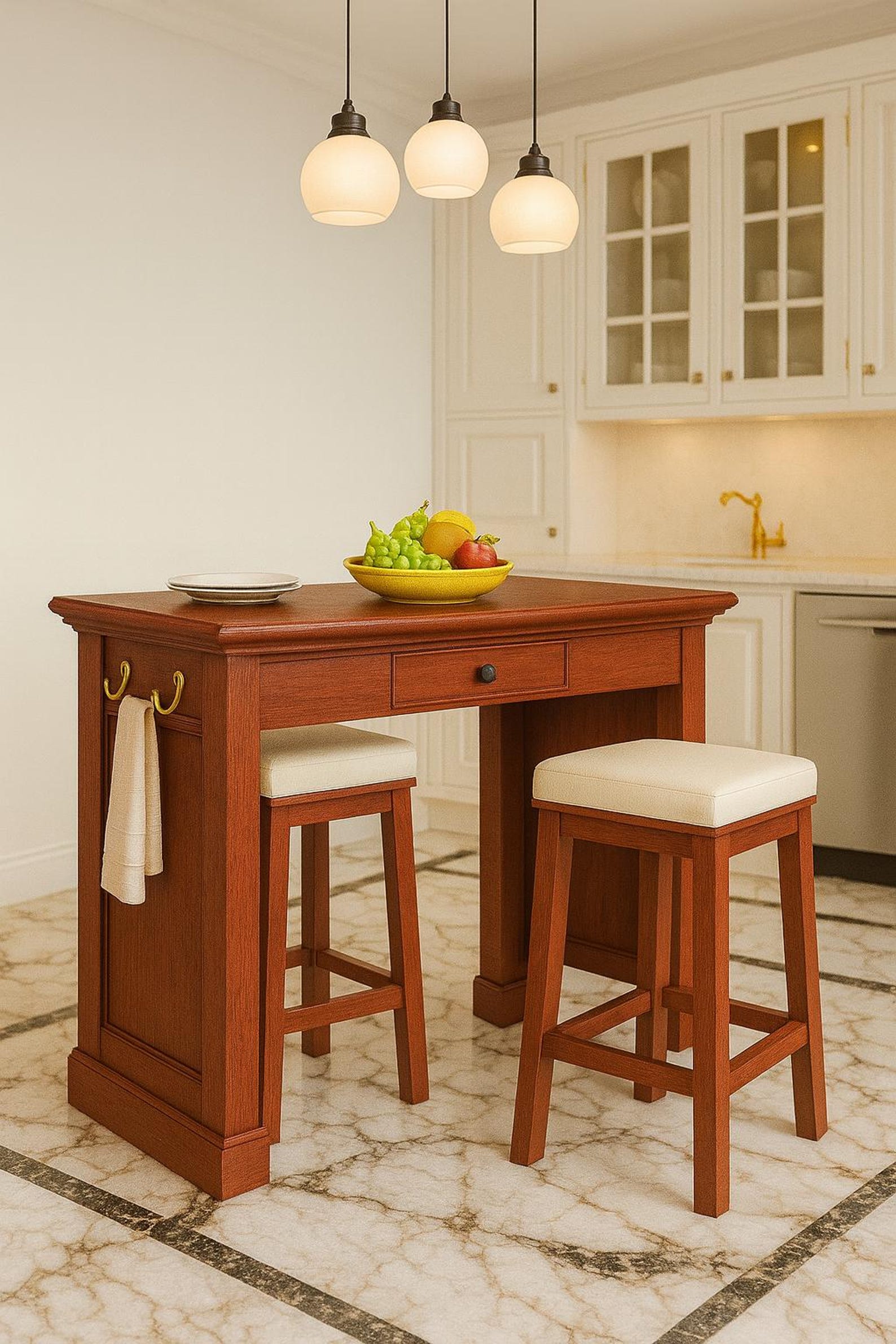 Kitchen Table and Stool Plan: DIY Furniture Blueprint (PDF) - Etsy