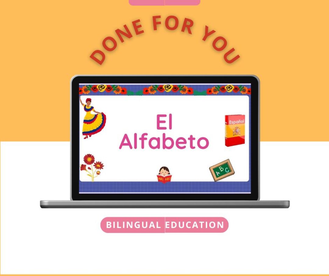 Ready-to-use Spanish Alphabet in Different Formats: Bundle of Canva ...